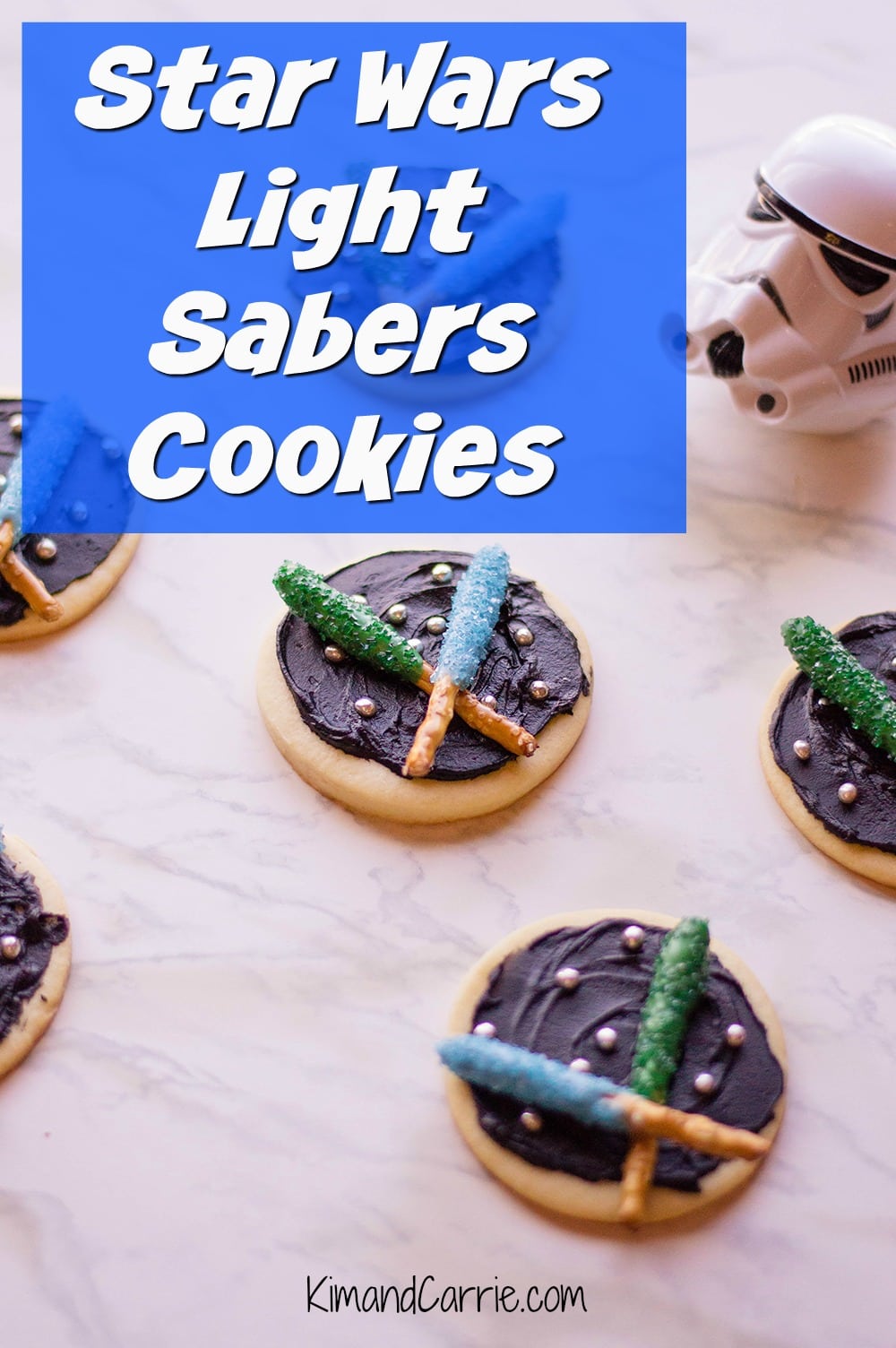 Star Wars Light Saber Cookies Recipe - Kim and Carrie
