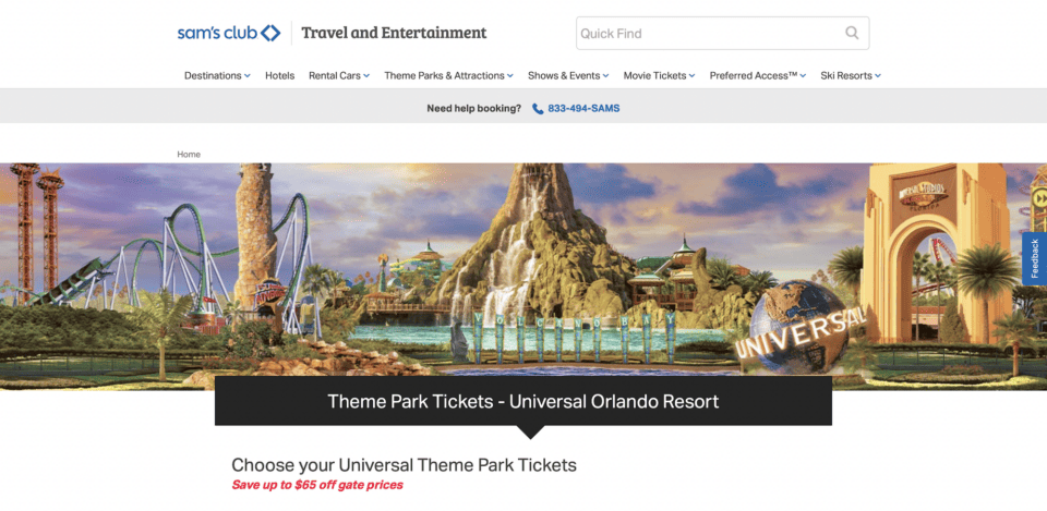 Sam's Club Universal Studios Tickets in 2023: How Much Money Will You ...